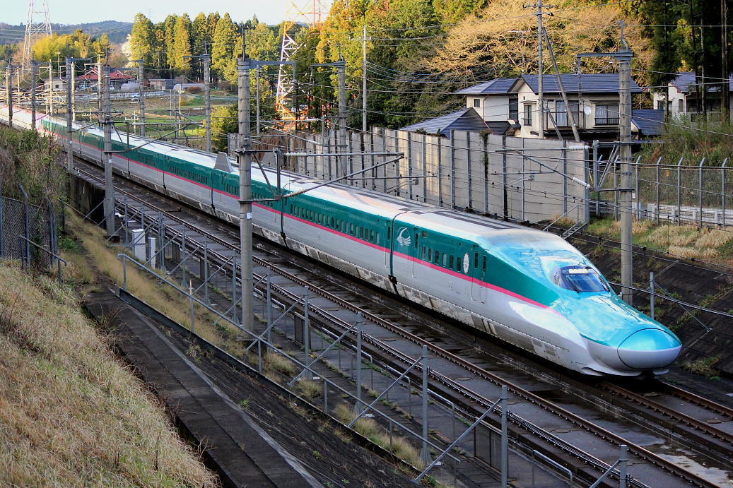 東北新幹線～栃木県矢板市の撮影スポット～ 航空機と鉄道と風景の部屋
